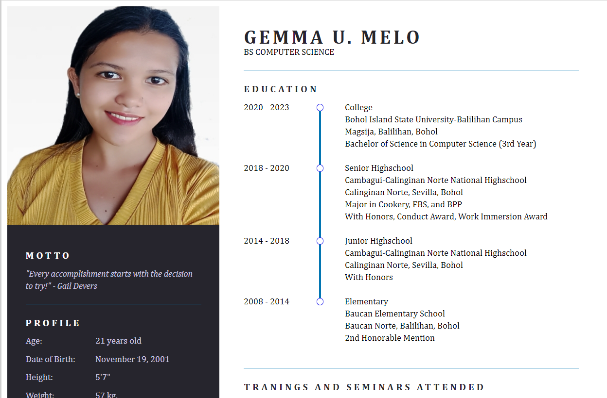 Gemma Melo_Personal Portfolio